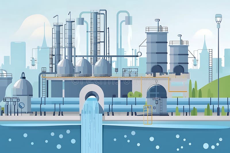 Advanced Design of an Industrial Water Filter Plant for Purification ...