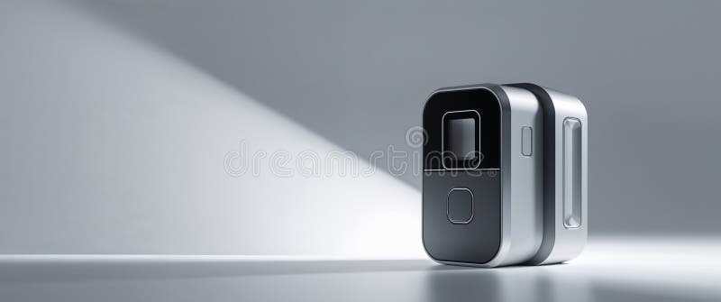 Advanced Detection Technology with Bright Light Showcase Stock Photo ...