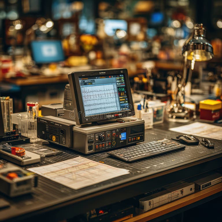 Equipped Laboratory Workspace Stock Illustrations – 348 Equipped ...