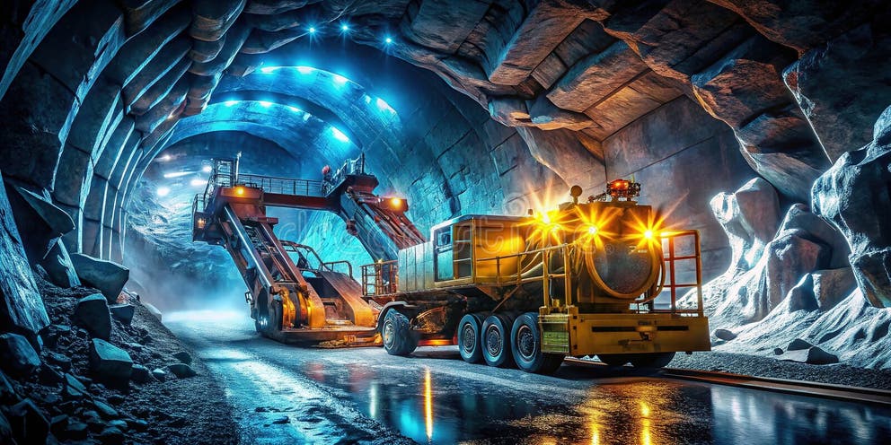 Advanced Diamond Mining Machine HighTech Automation in Tunneling for ...