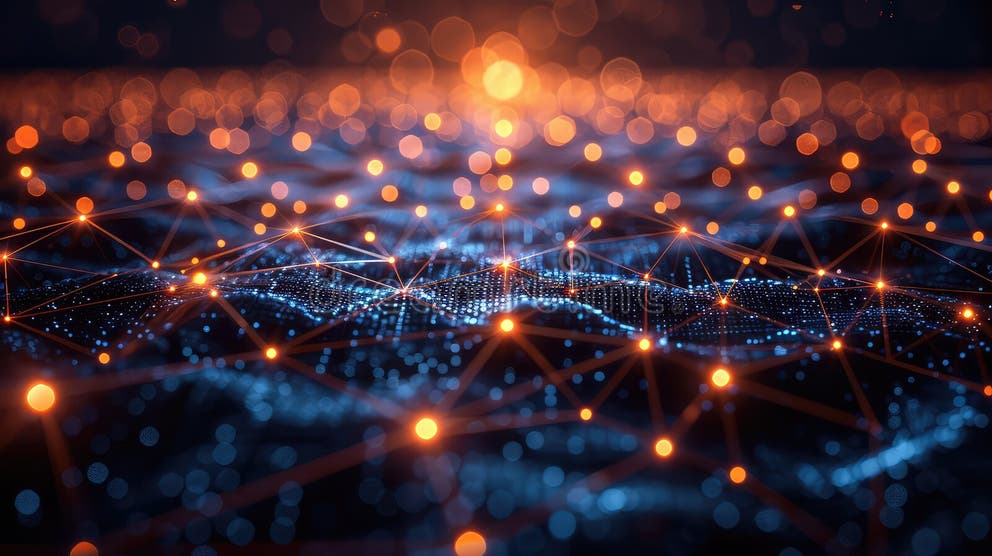 Advanced Digital Background for Technological Operations, Neural Networks, Data Transmission and ...