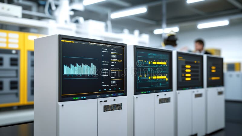 Advanced Digital Control Systems Monitoring Operations in a Modern Data ...