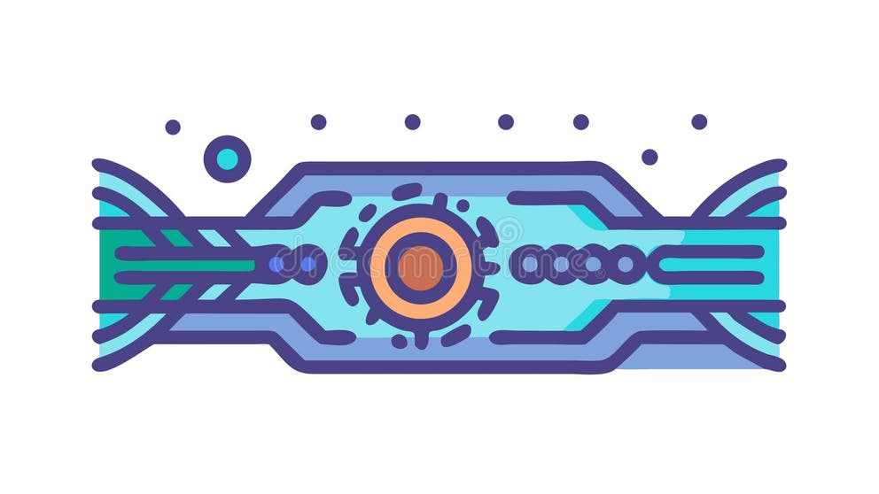 Technological Data Processing Stock Illustrations – 20,385 ...