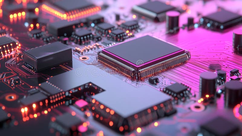 Advanced Digital Data Visualization Featuring Luminous Circular Designs ...