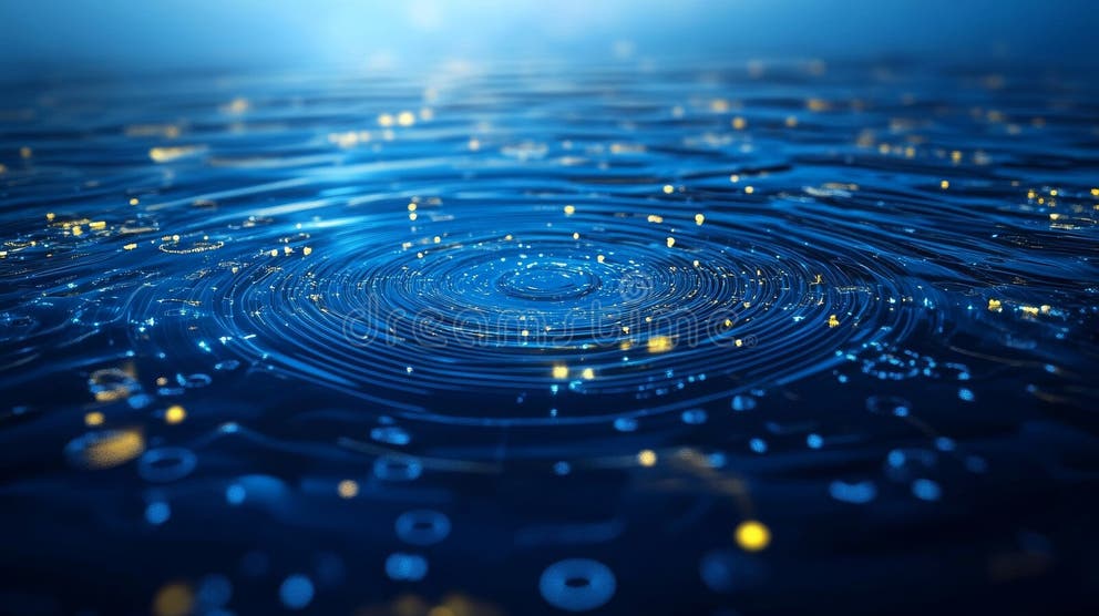 An Advanced Digital Display with Radiant Circular Patterns and Lines ...