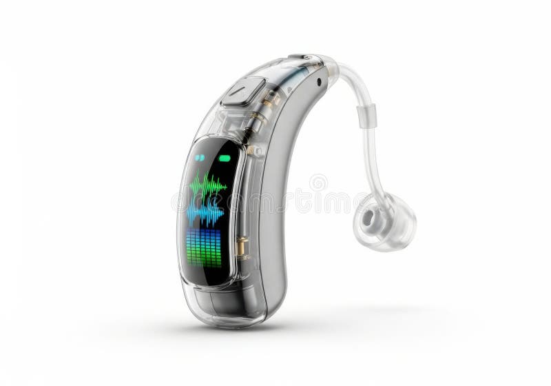 Advanced Digital Hearing Aid Device Stock Illustrations – 79 Advanced ...