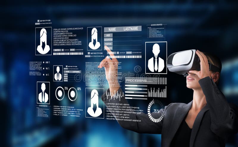 Advanced Digital Identity Verification Stock Illustrations – 2,236 ...