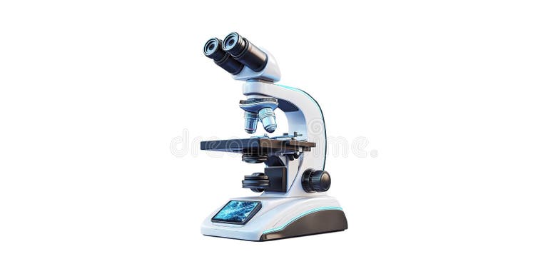 Advanced Digital Microscope with Display. Scientific Research and ...