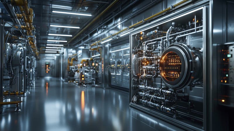 Advanced Digital Process Visualization Industrial Facility Technology ...