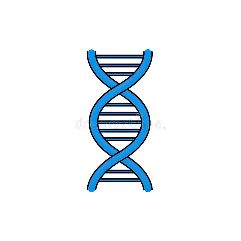 Advanced DNA Double Helix Structure for Genomic Research and Biological ...