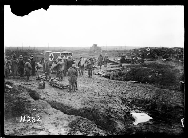 An Advanced Dressing Station, Western Front Picture. Image: 222390978