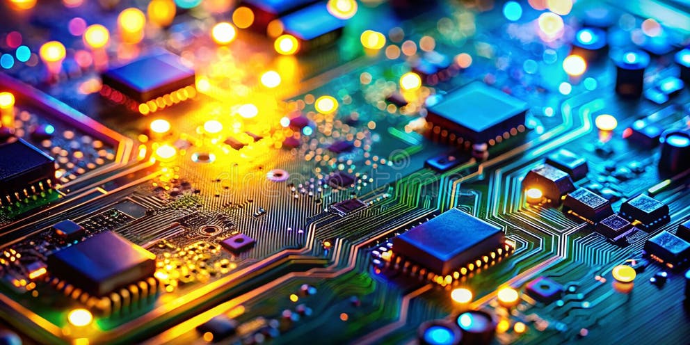 Advanced Electronic Circuit Design PCB Layout Components and Microchip ...