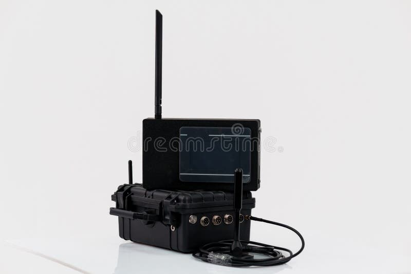 Advanced Electronic Warfare Communication System with Antenna and ...