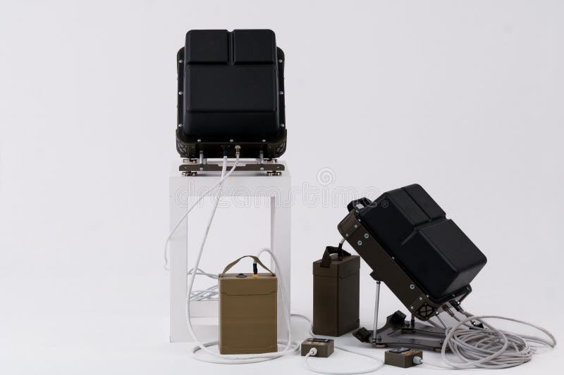 Advanced Electronic Warfare System Featuring Portable Signal Jammers ...