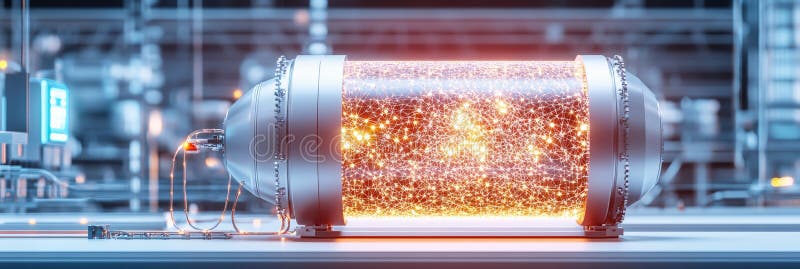 Advanced Energy Core Technology Futuristic Energy Storage Device ...