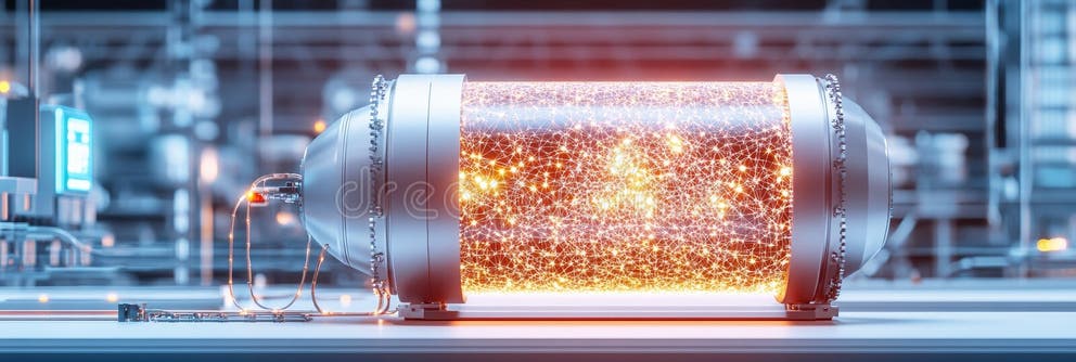 Advanced Energy Core Technology Futuristic Energy Storage Device ...