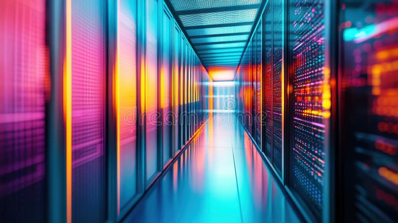 Advanced Energy Storage Systems in Modern Data Center Environment Stock ...