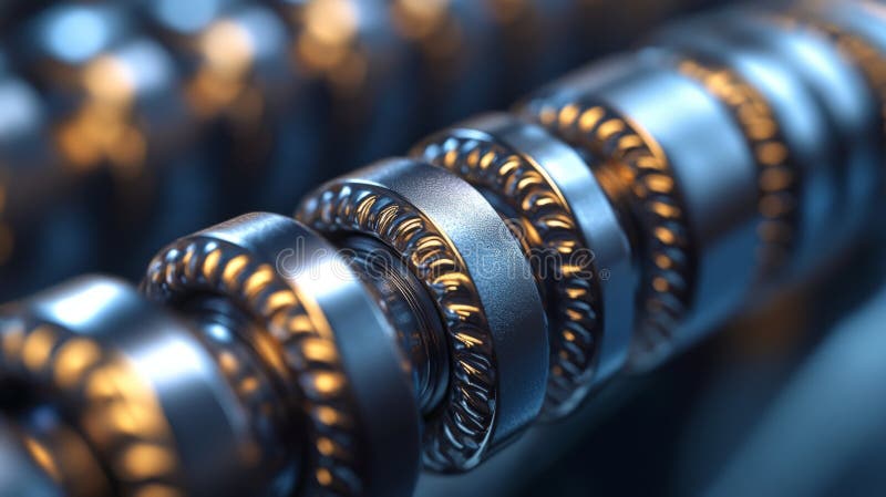 Advanced Engineering Creates Intricate Metallic Components in a Modern ...