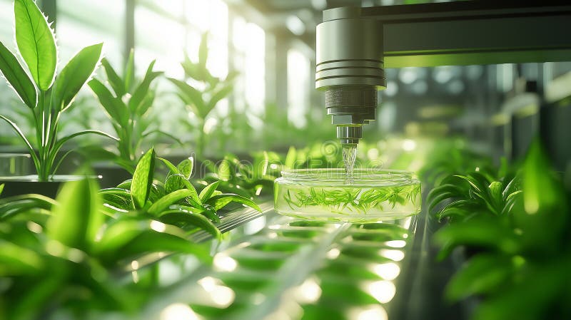 Advanced Extraction Machine Operating in a Plant Cultivation Facility ...