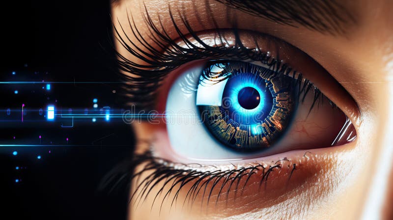 Advanced Eye Technology Holographic Surveillance, Digital ID ...