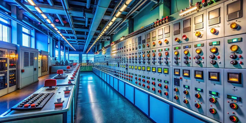 Advanced Factory Control Room a Comprehensive View of Automated ...
