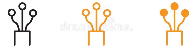 Advanced Fiber Optic Cable Icon for Technology and Communication ...