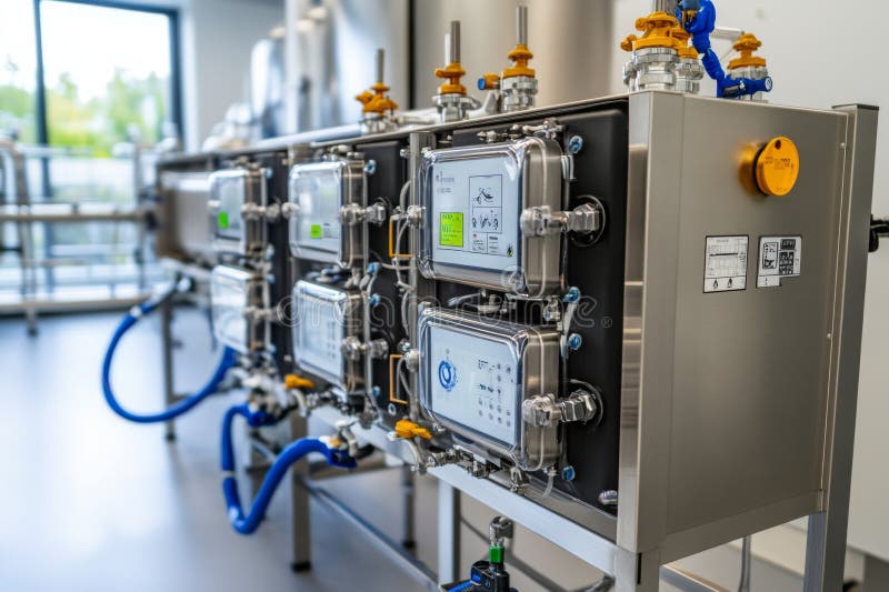 Advanced Filtration System in a Modern Facility Demonstrating ...