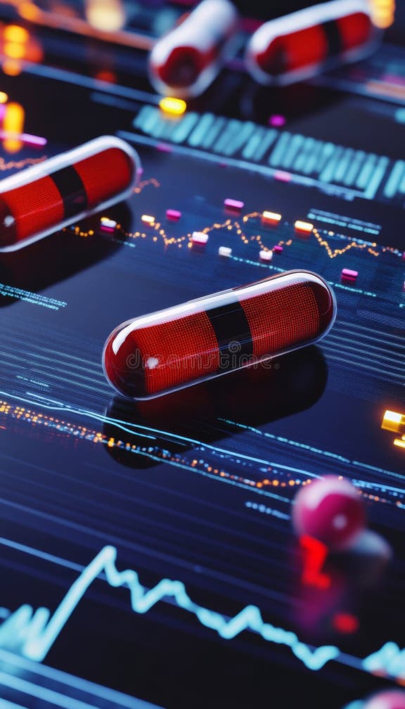 Advanced Financial Forecasting System in Pharmaceuticals with Capsules ...
