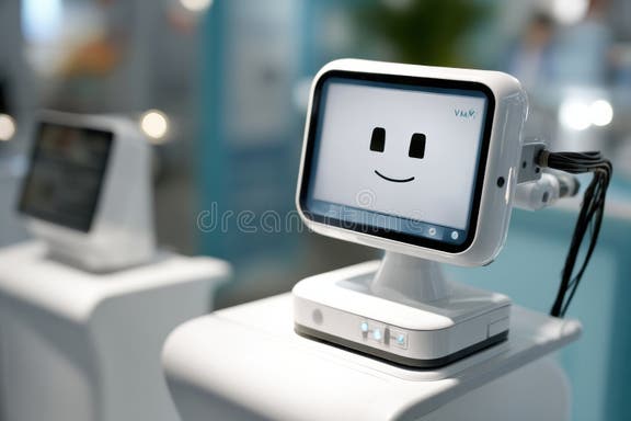 Advanced Floating Robotic Assistant with a Cheerful Interface and ...