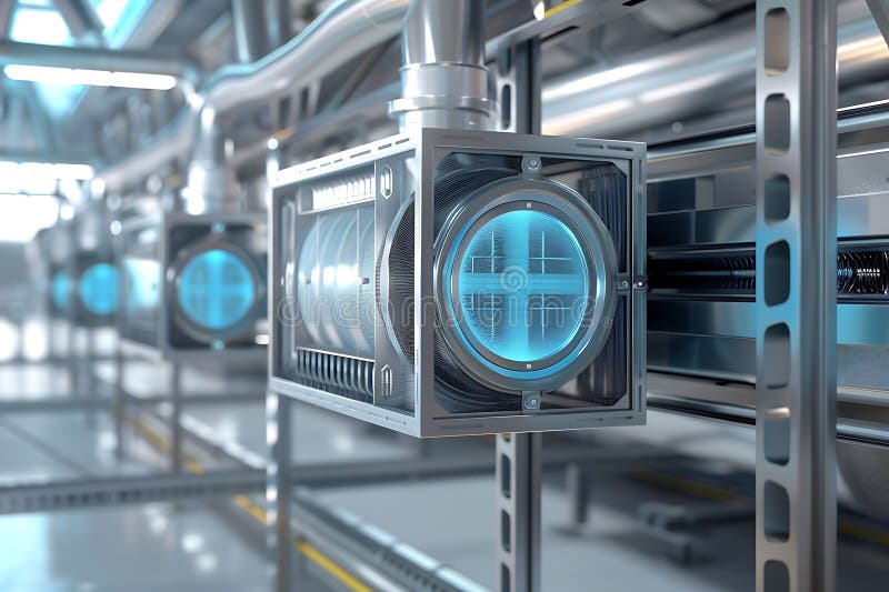 Advanced Future Technology Featuring Loaded Equipment, Tunnels, and ...