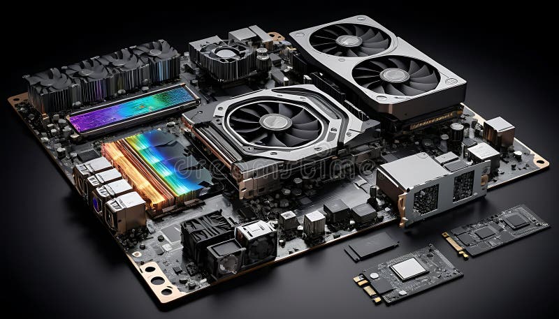 Performance Pc Motherboard Stock Illustrations – 1,083 Performance Pc ...