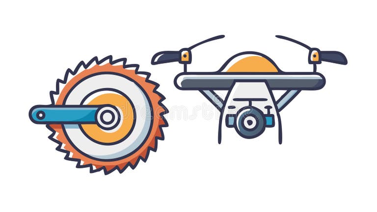 Advanced Gear Circuit Technology Design Icon, Vector Design Generative ...