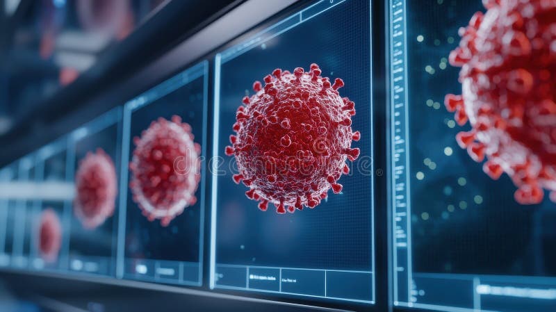 Advanced Genetic Research in a Modern Lab Environment Stock Photo ...