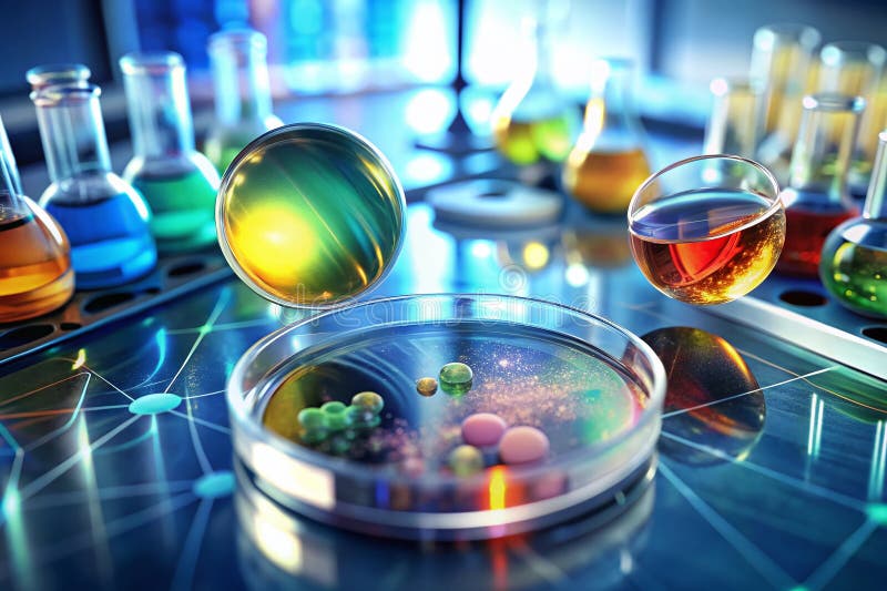 96 Well Plate with Samples for Biological Analysis. Microplate for ...