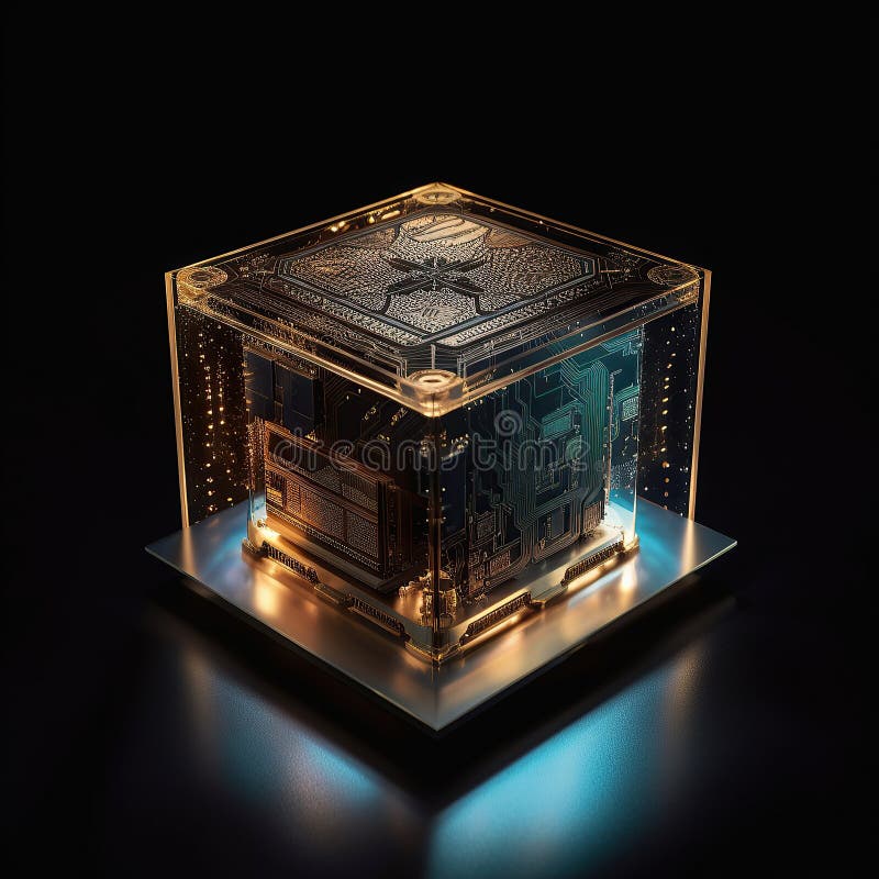 Gold Circuits Stock Illustrations – 135 Gold Circuits Stock ...