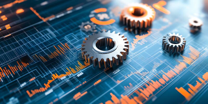 Advanced Graphs and 3D KPI Metrics Visualization for Deep Financial and ...