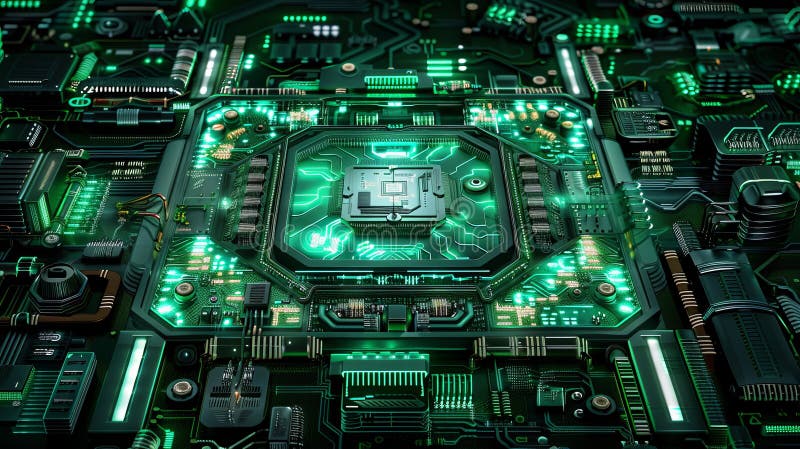 167 Advanced Cpu Green Motherboard Stock Photos - Free & Royalty-Free ...