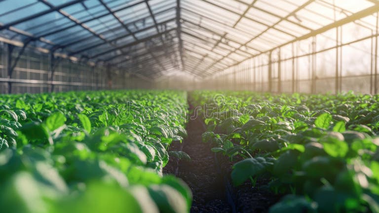 Advanced Greenhouse Technology for Optimized Plant Growth in Controlled ...