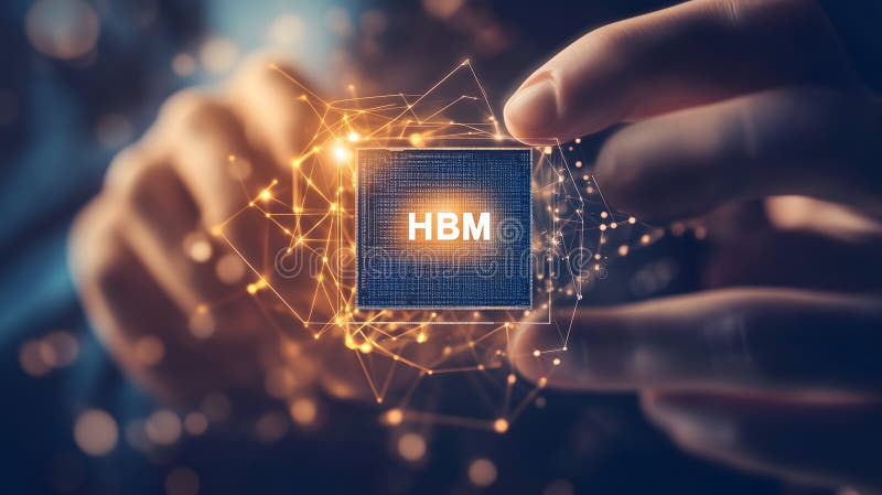 Advanced HBM Chip Technology in Scientist S Hand, Representing High ...