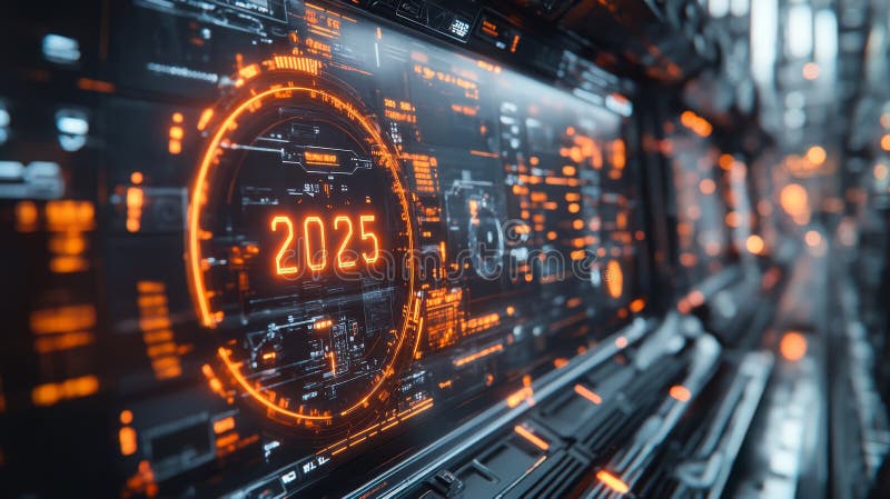 Futuristic Heads-up Display Showcasing Data and Systems in a Modern ...