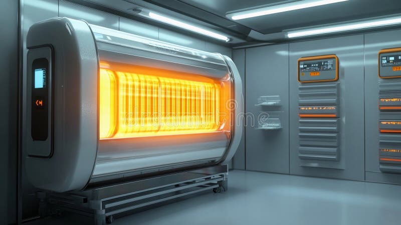 Advanced Heating System in a Modern Industrial Facility Showcasing ...