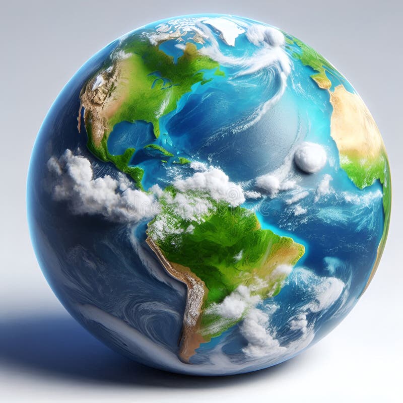 Tranquil Globe: High-Tech Representation of a Peaceful Planet ...