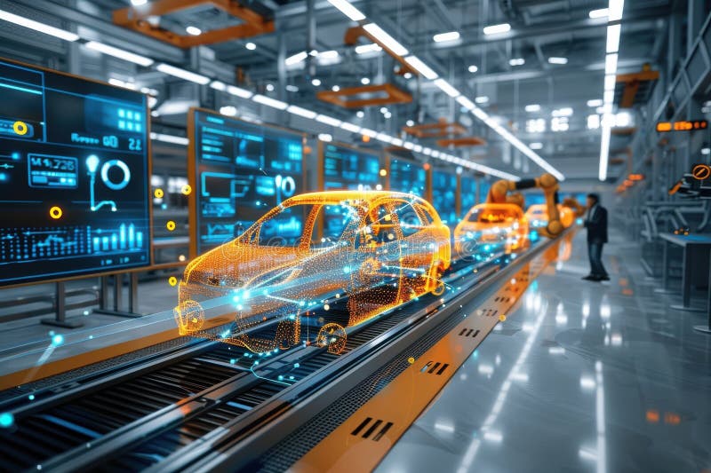 Advanced High Precision Robot Arms on Fully Automated Assembly Line in ...