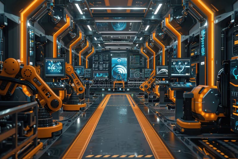 Advanced High Precision Robot Arms on Fully Automated Assembly Line in ...