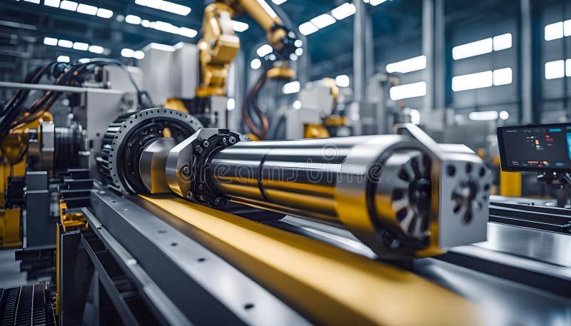 Advanced High-precision Robotic Arms on a Fully Automated Assembly Line ...