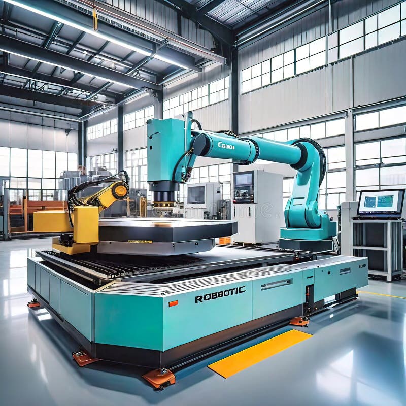 Advanced High-precision Robotic Arms on a Fully Automated Assembly Line ... Advanced High-precision Robotic Arms on a Fully Automated Assembly Line ...