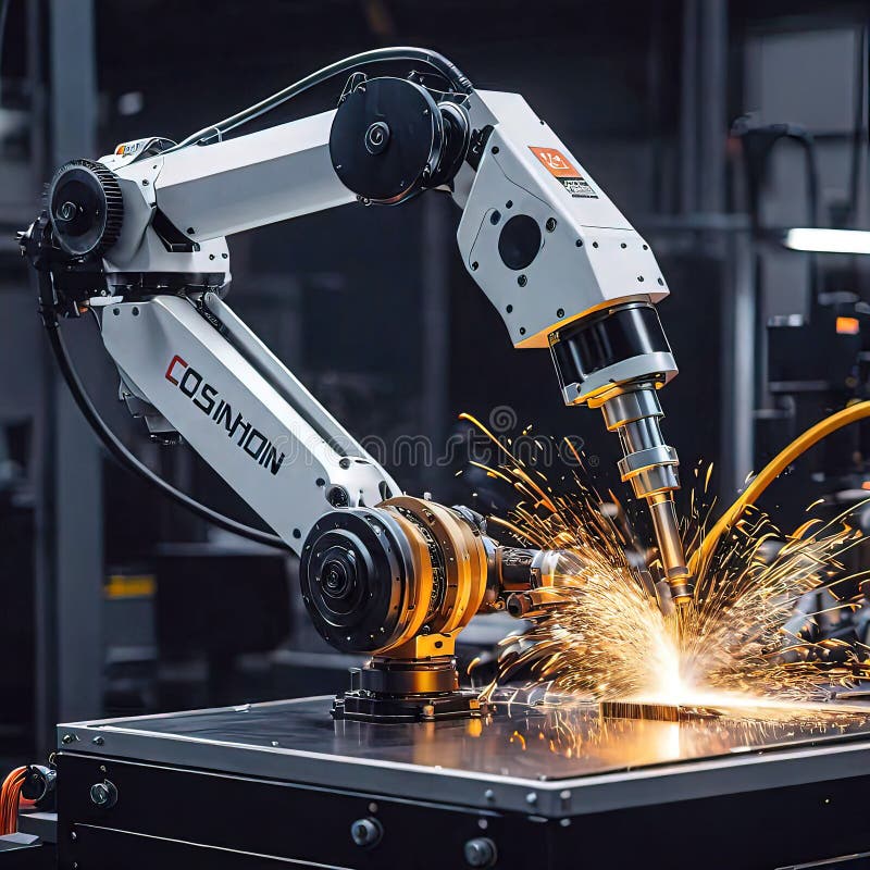 Advanced High-precision Robotic Arms on a Fully Automated Assembly Line ...