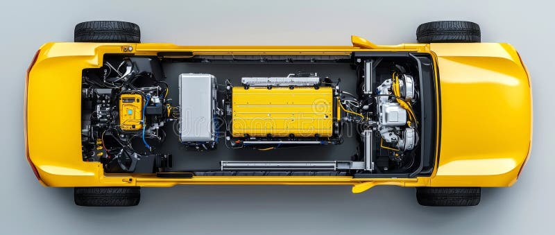 Advanced High Tech Power Cells with Intricate Solid State Circuitry ...