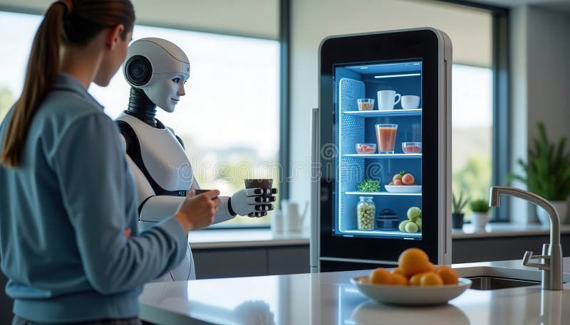 Advanced Home Assistant Robot Helps User Select Healthy Snacks at ...