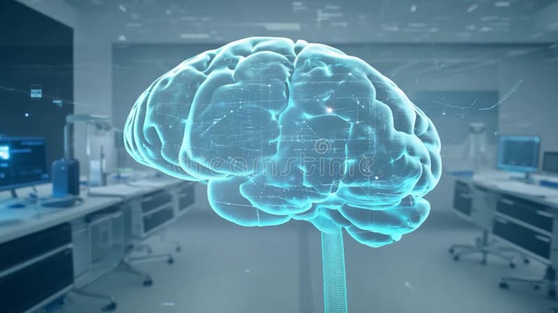 Advanced Human Brain Hologram Displayed in a State-of-the-art ...